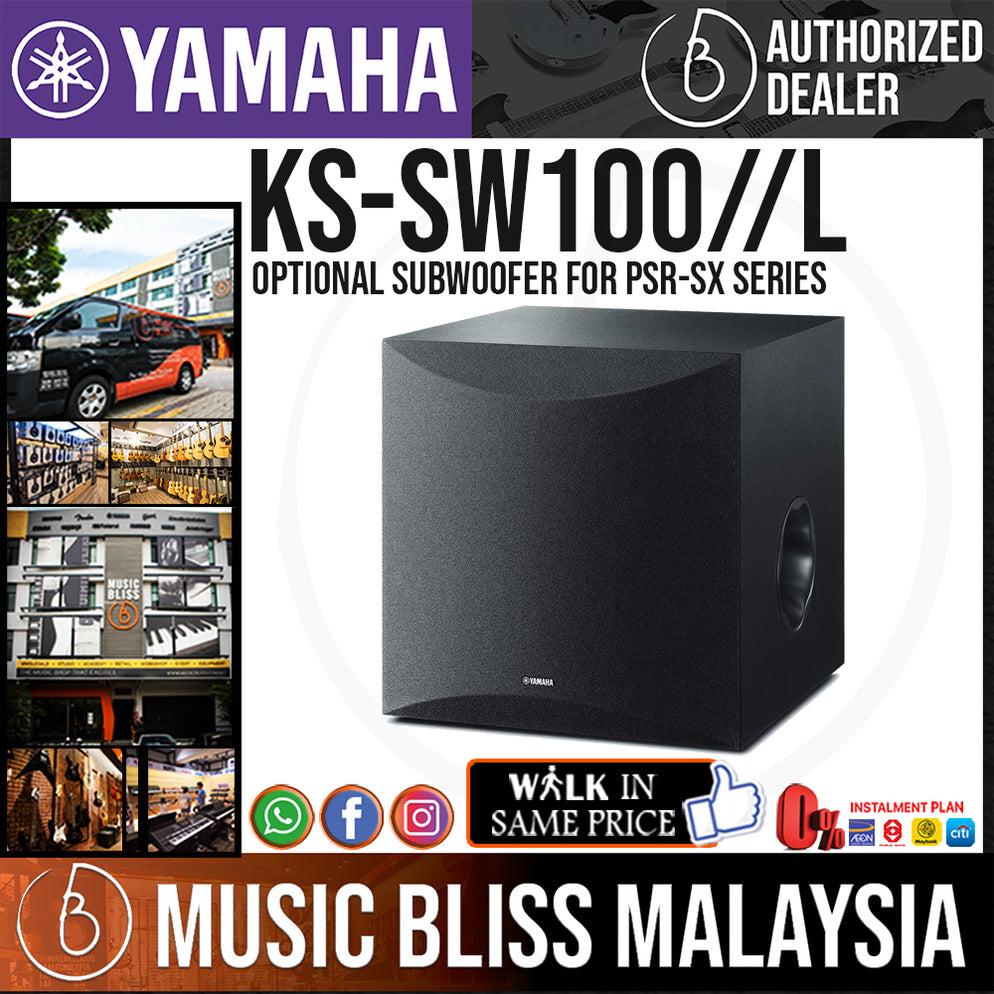 Yamaha Optional Subwoofer for PSR-SX Series (KS-SW100 / KSSW100 ...