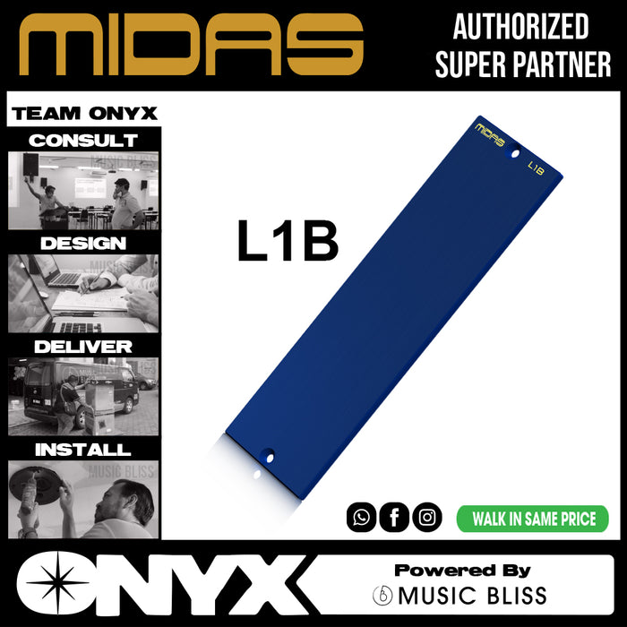 Midas L1B 500 Series Blank Plate | Music Bliss Malaysia