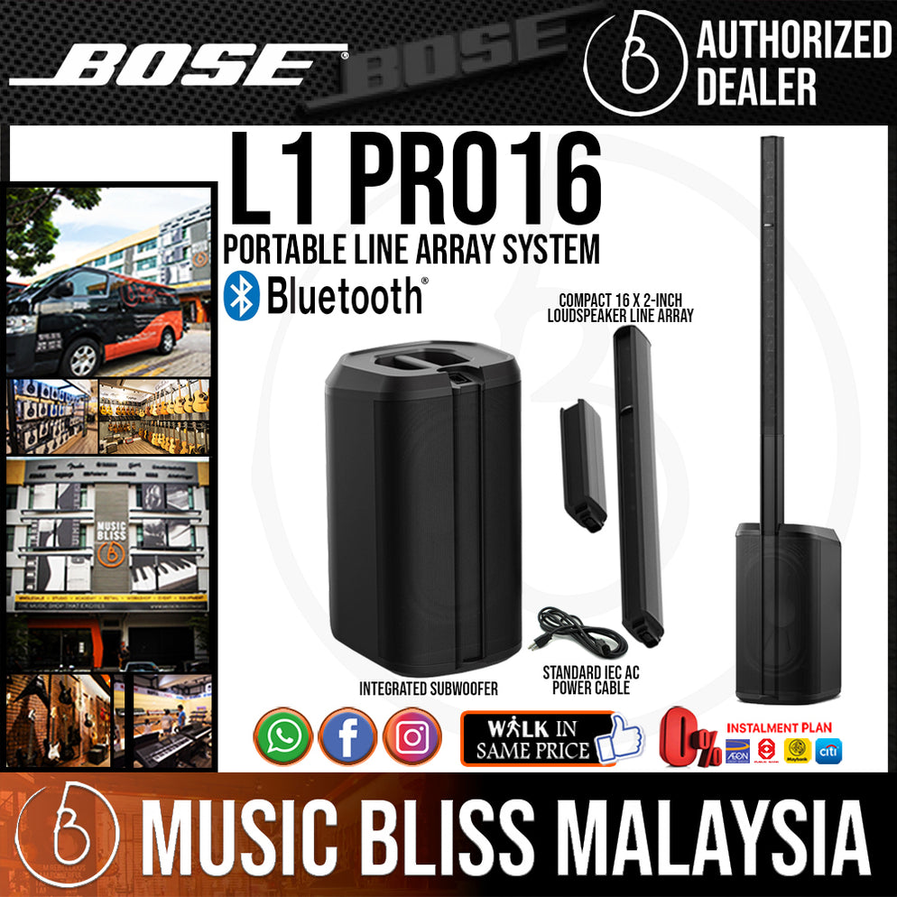Bose L1 Pro16 Portable Line Array System (L1Pro16) | Music Bliss Malaysia