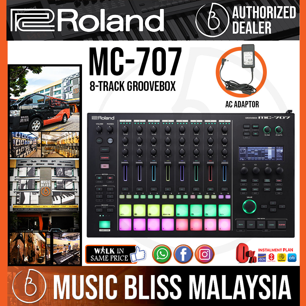Roland MC-707 Groovebox (MC707) | Music Bliss Malaysia