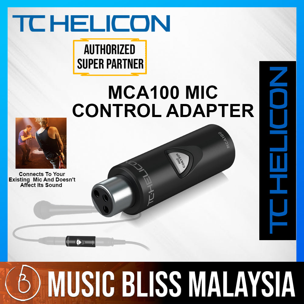 TC-Helicon MCA100 Mic Control Adapter | Music Bliss Malaysia