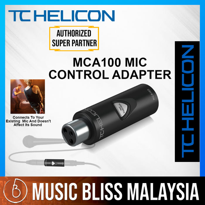 TC-Helicon MCA100 Mic Control Adapter | Music Bliss Malaysia