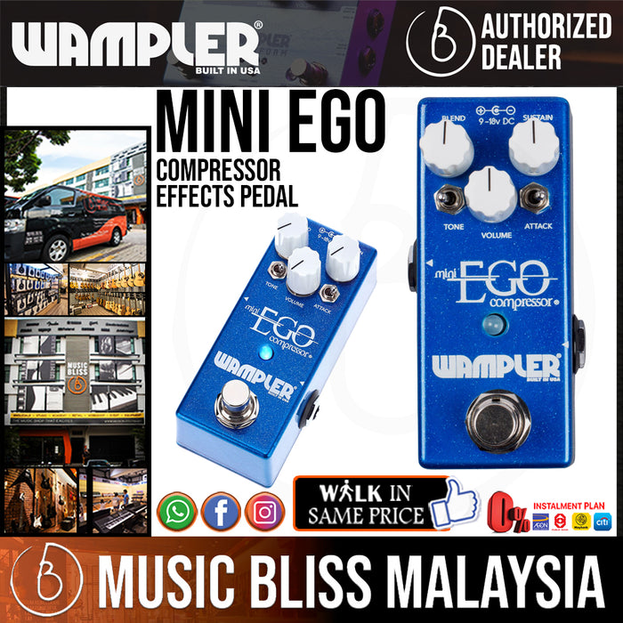Wampler Mini Ego Compressor Effects Pedal | Music Bliss Malaysia