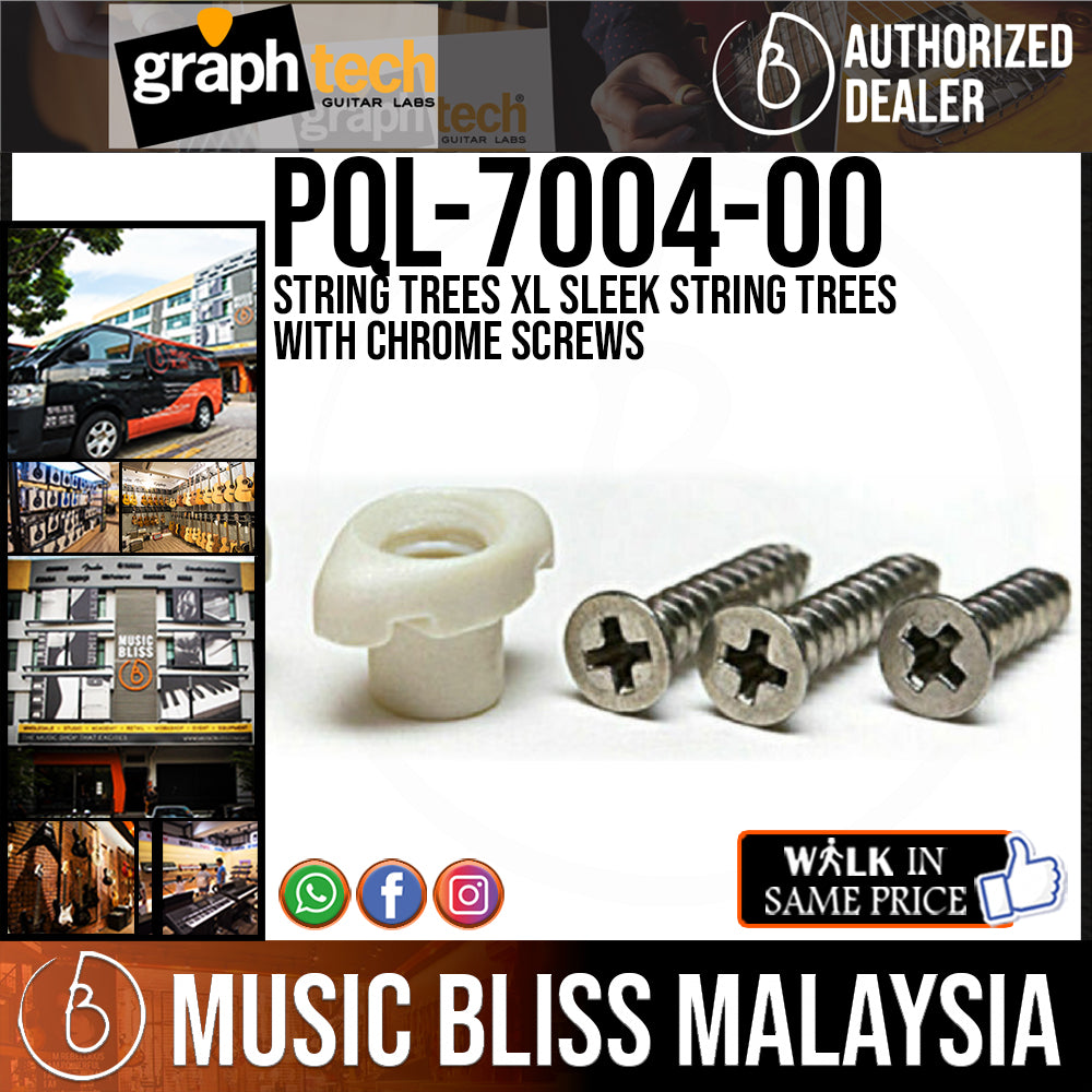 Graph Tech PQL-7004-00 String Trees XL Sleek String Trees with Chrome ...