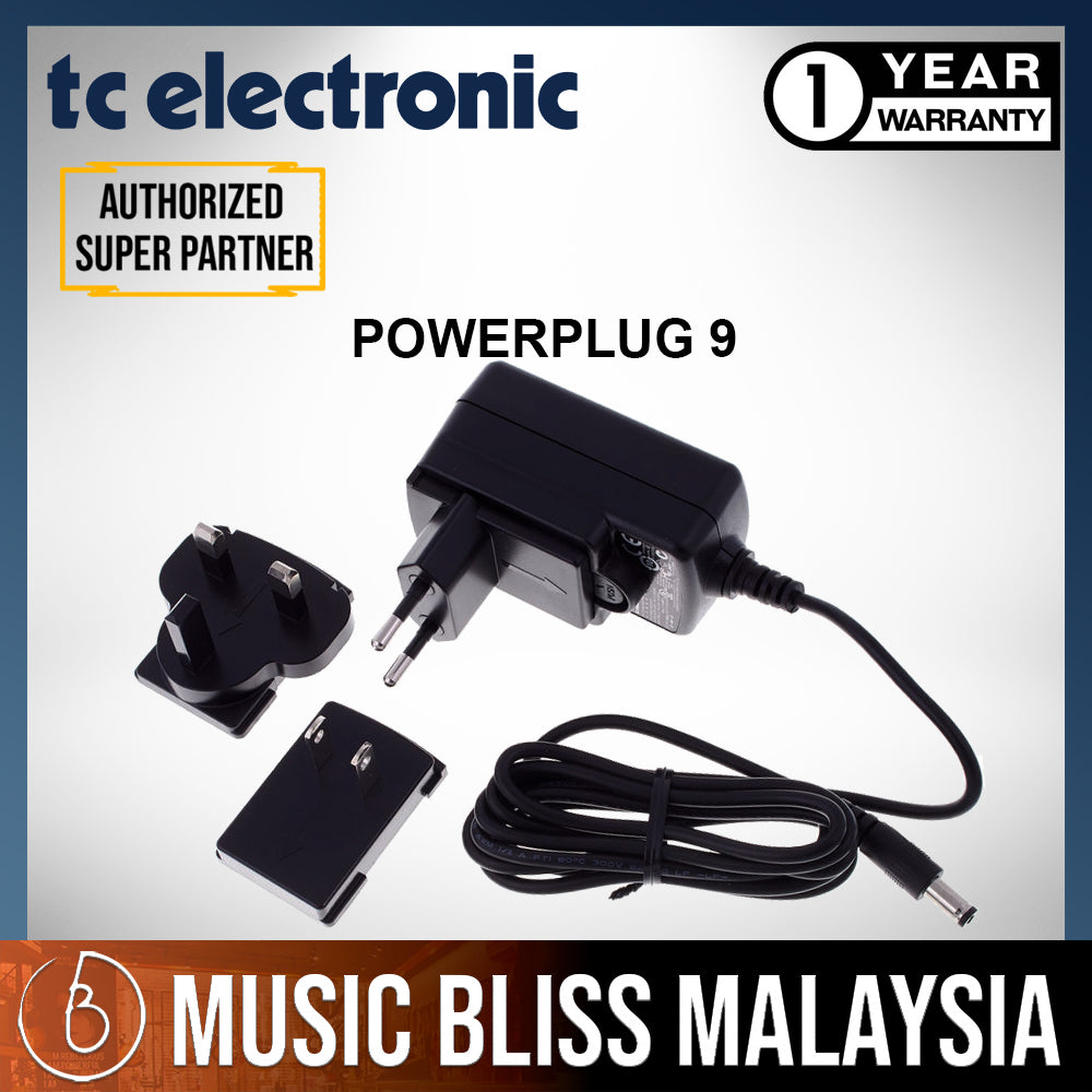 TC Electronic PowerPlug 9 9V 670mA Power Supply | Music Bliss Malaysia