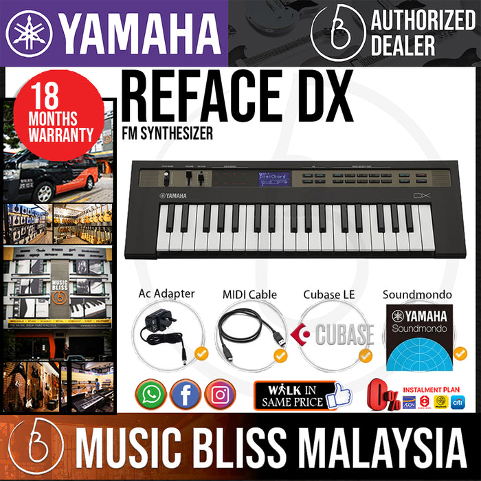Yamaha Reface DX FM Synthesizer | Music Bliss Malaysia
