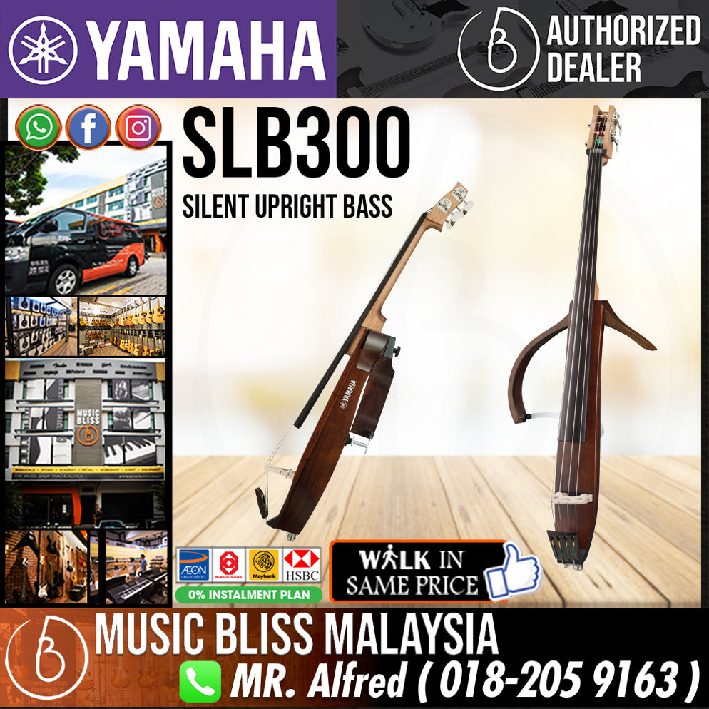 Yamaha SLB300 Silent Upright Bass | Music Bliss Malaysia