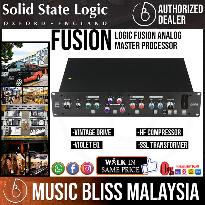 Solid State Logic Fusion Analog Master Processor | Music Bliss Malaysia