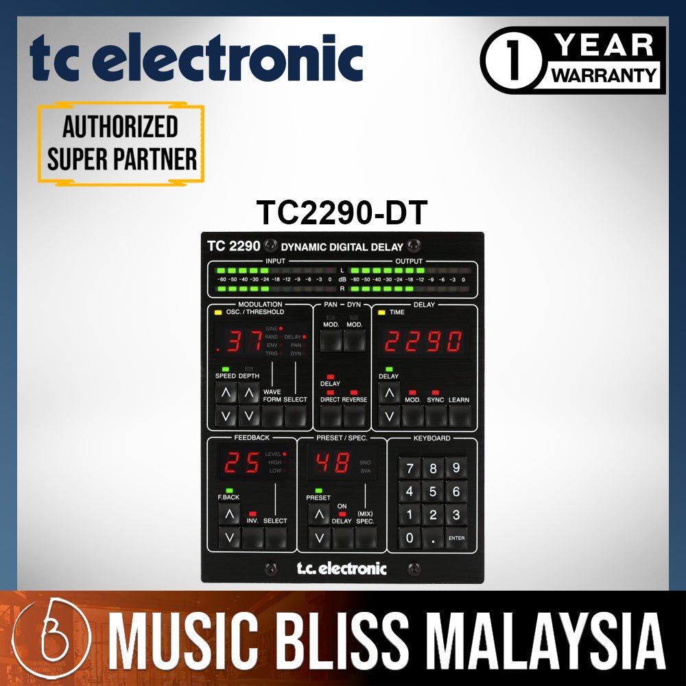 TC Electronic TC2290-DT Desktop-controlled Plug-in | Music Bliss Malaysia