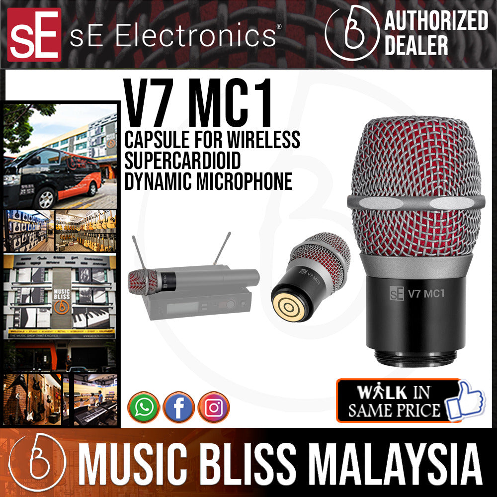 sE Electronics V7 MC1 Capsule for Wireless | Music Bliss Malaysia
