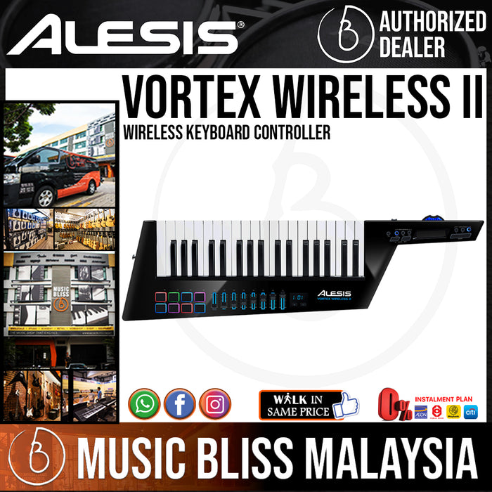 Alesis Vortex Wireless II Wireless Keyboard Controller | Music Bliss Malaysia