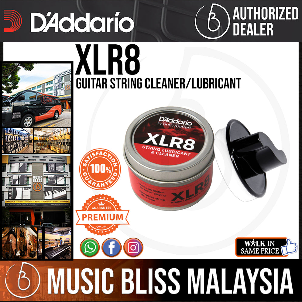 D'Addario PW-XLR8-01 XLR8 String Lubricant/Cleaner (PWXLR801) | Music ...