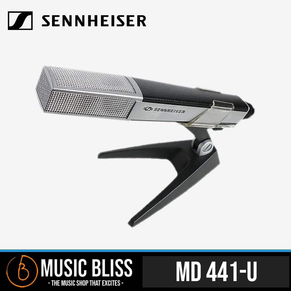 Sennheiser MD 441-U Supercardioid Dynamic Microphone (MD 441U / MD441 ...