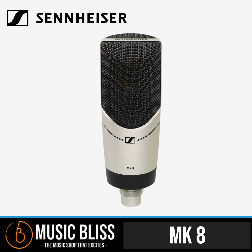Sennheiser MK 8 Large-diaphragm Condenser Microphone (MK8) | Music ...
