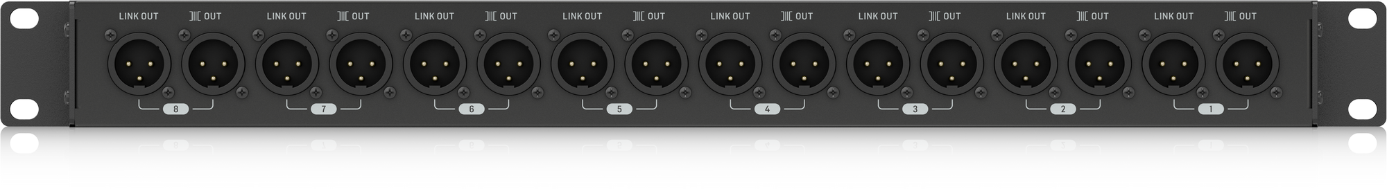 Behringer Ultralink MS8000 Microphone Splitter (MS-8000 / MS 8000 ...