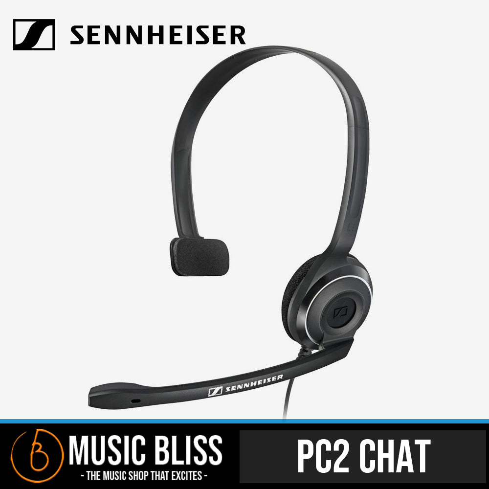 Sennheiser PC 2 CHAT Mono Analog Headset for PC (PC2) | Music Bliss ...