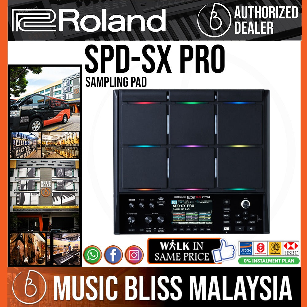 Roland SPD-SX Pro Sampling Pad | Music Bliss Malaysia