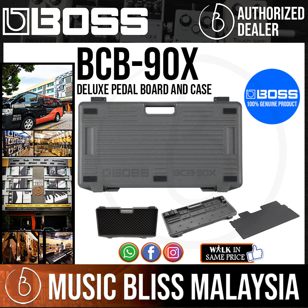 Boss BCB-90X Deluxe Pedalboard and Case (BCB90X) | Music Bliss Malaysia