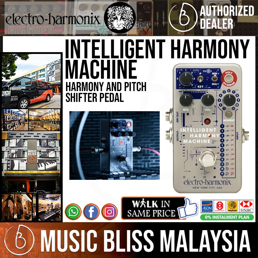 Electro Harmonix Intelligent Harmony Machine Harmony and Pitch Shifter ...