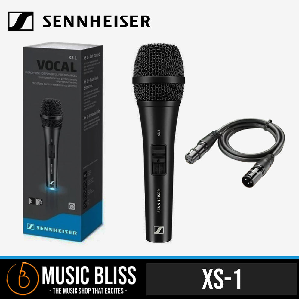 Sennheiser XS 1 Wired Dynamic Microphone (XS1) | Music Bliss Malaysia