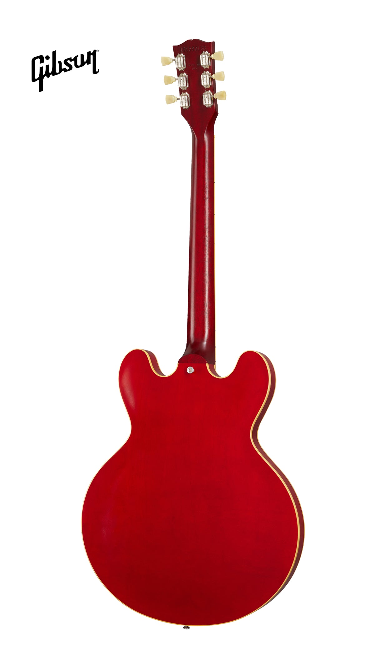 GIBSON ES-335 SATIN SEMI-HOLLOWBODY ELECTRIC GUITAR - SATIN CHERRY ...