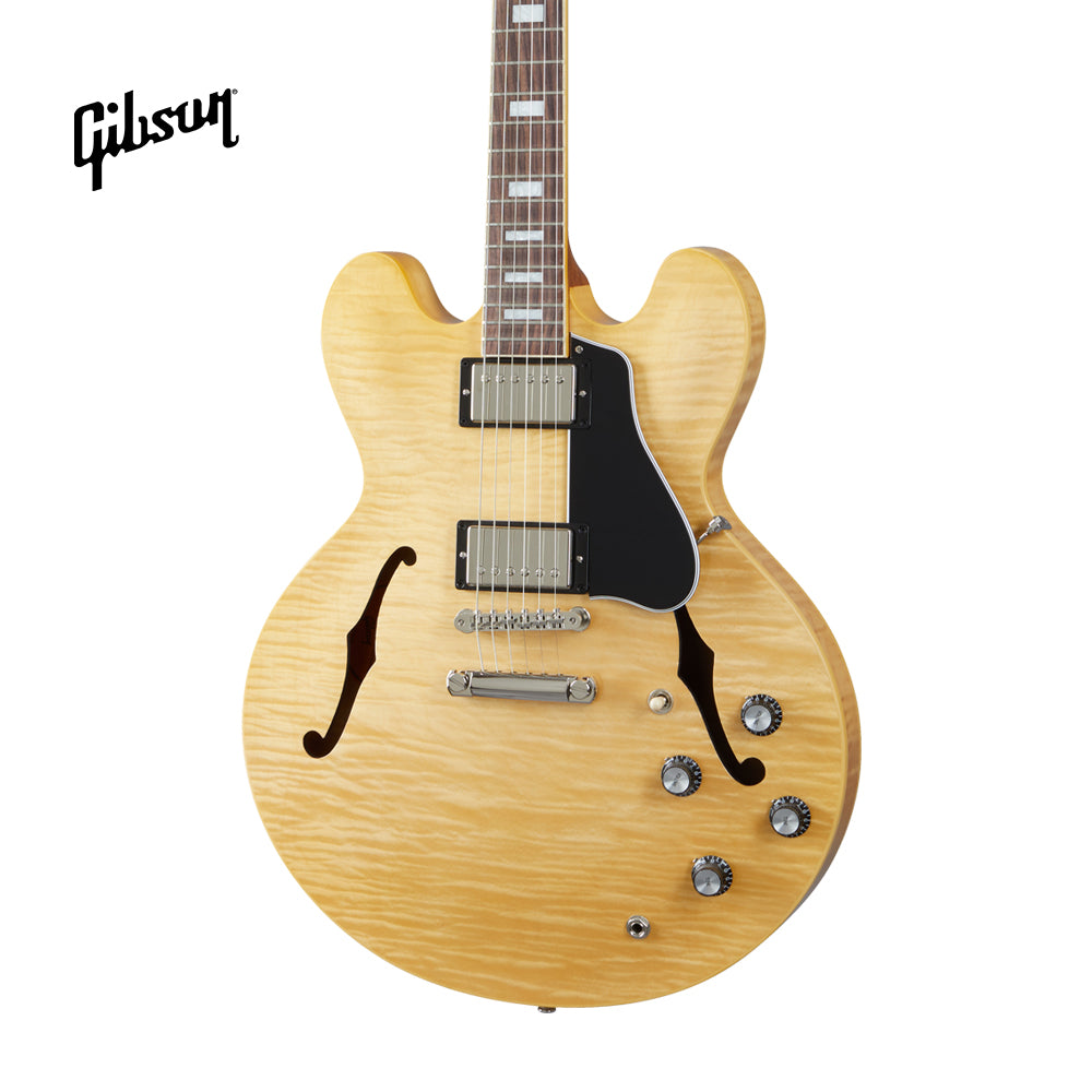 GIBSON ES-335 FIGURED SEMI-HOLLOWBODY ELECTRIC GUITAR - ANTIQUE NATURAL ...