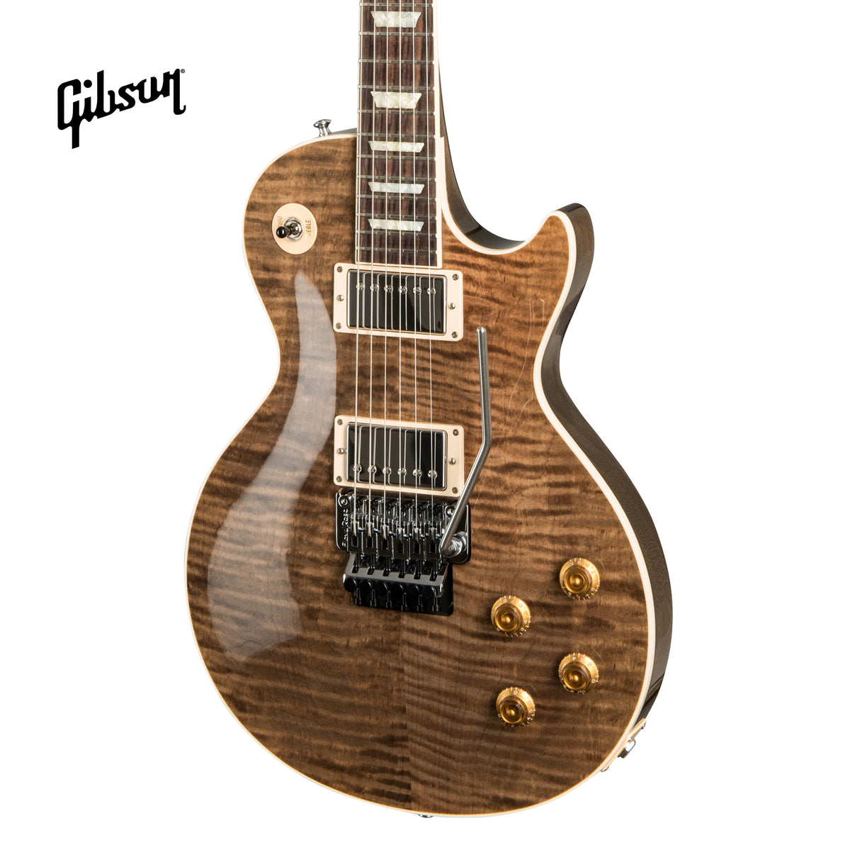 GIBSON LES PAUL AXCESS STANDARD FIGURED TOP FLOYD ROSE ELECTRIC GUITAR ...