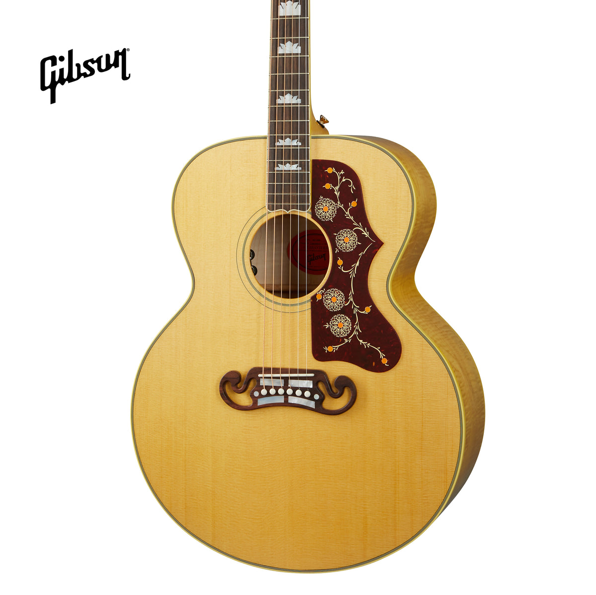 GIBSON SJ-200 ORIGINAL ACOUSTIC GUITAR - ANTIQUE NATURAL | Music Bliss Malaysia