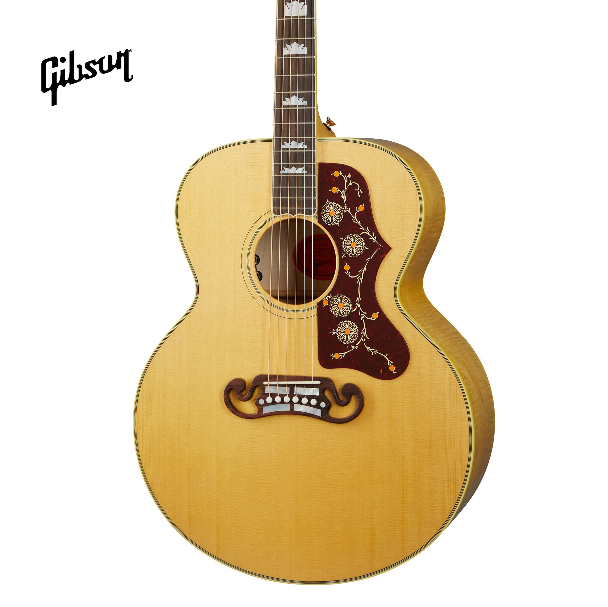 GIBSON SJ-200 ORIGINAL ACOUSTIC GUITAR - ANTIQUE NATURAL | Music Bliss Malaysia