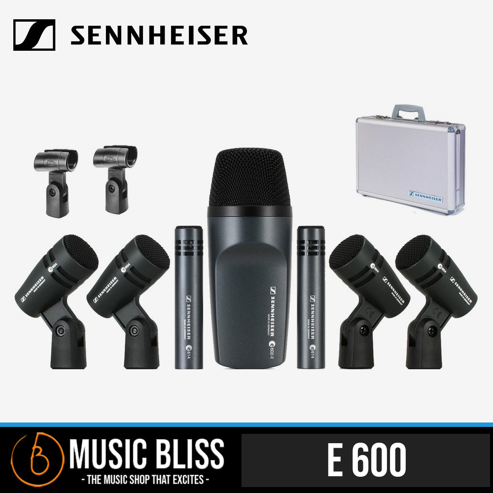 Sennheiser e600 Drum Pack with Kick Drum Microphone | Music Bliss Malaysia